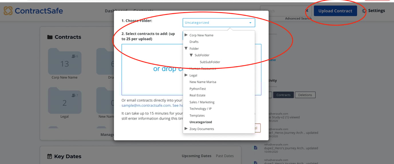 How to enable and use Subfolders?